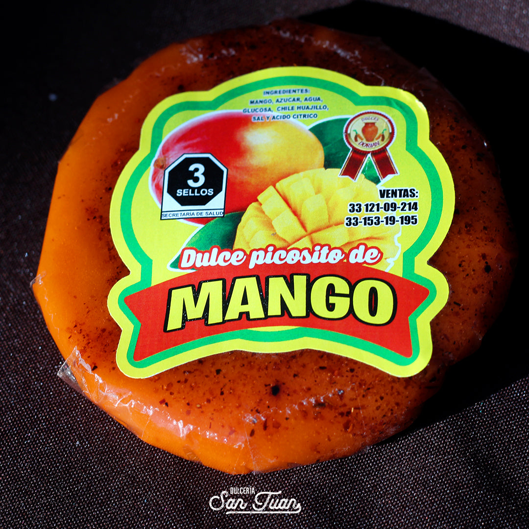 Cachetada de mango picosito – Dulcería San Juan